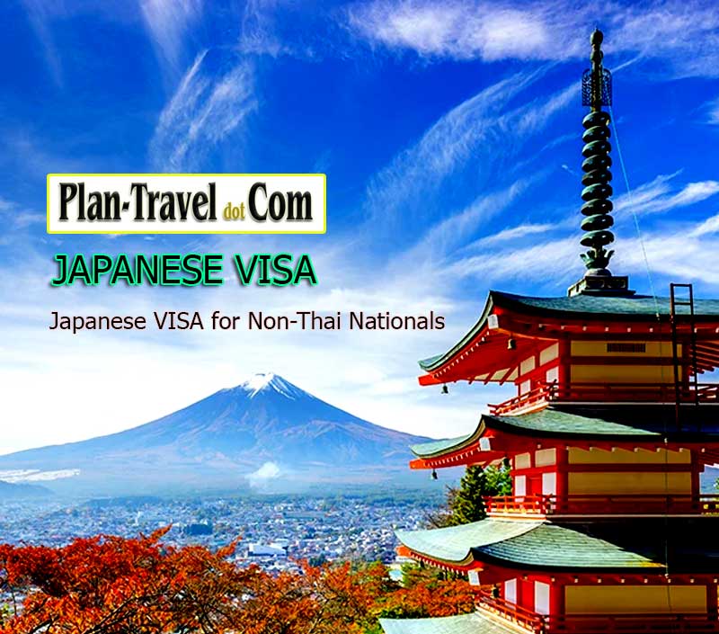 Japanese Visa for Non-Thai Nationals in Thailand